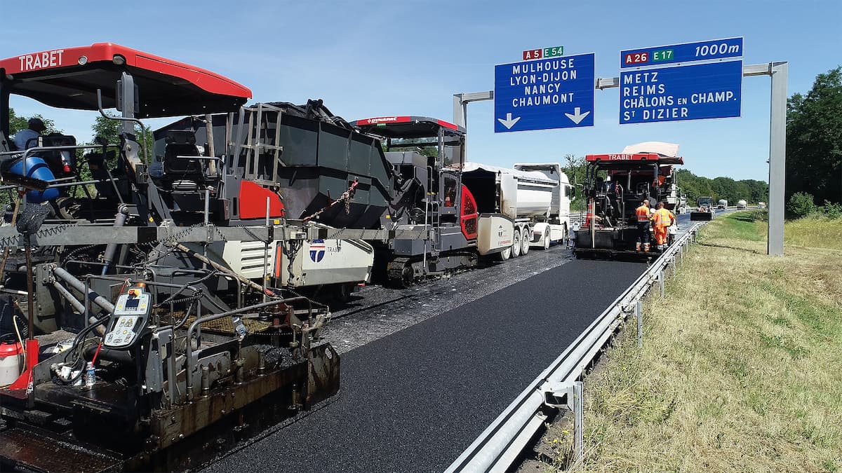 Grands travaux - Trabet - Les métiers de la route